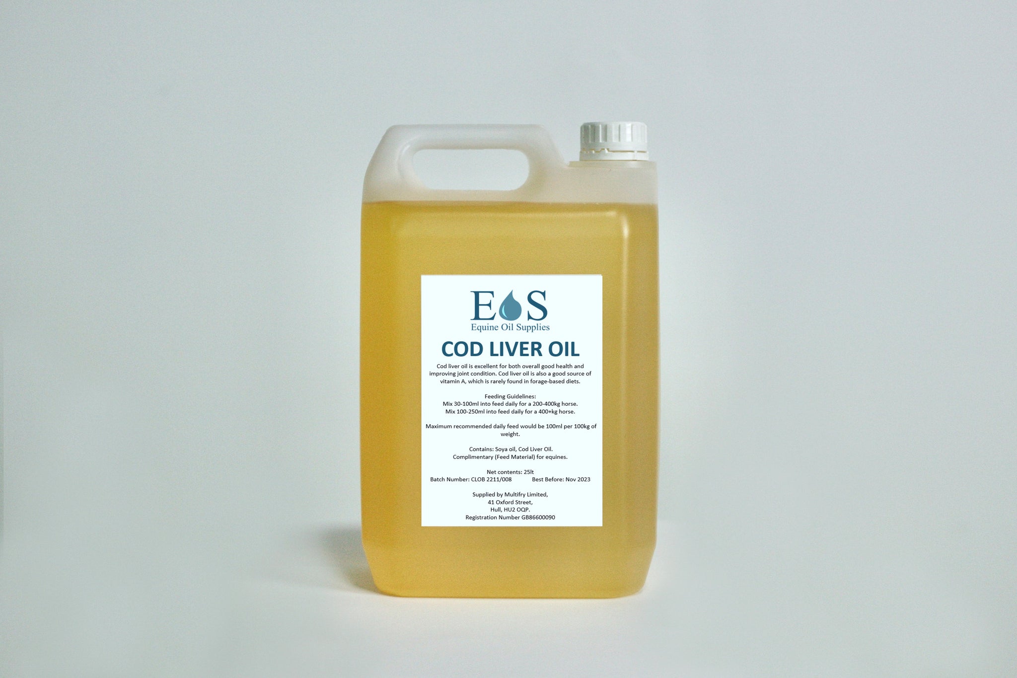 Cod Liver Oil – Equine Oil Supplies